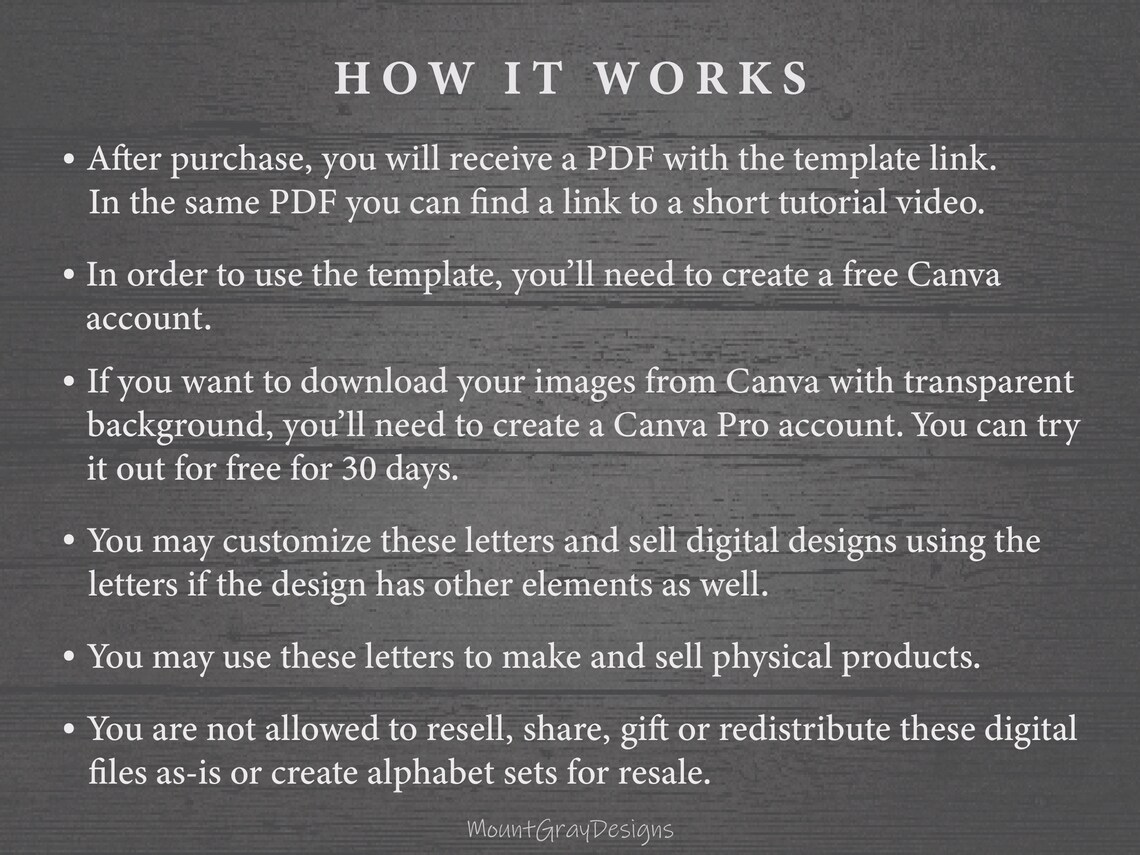 Canva Alphabet Template, Alphabet Letters PNG, Canva Frame Template ...