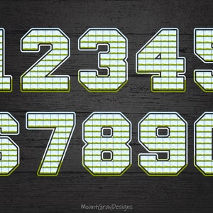 Number Photo Collage Template, Editable Canva Frames Template, Custom ...
