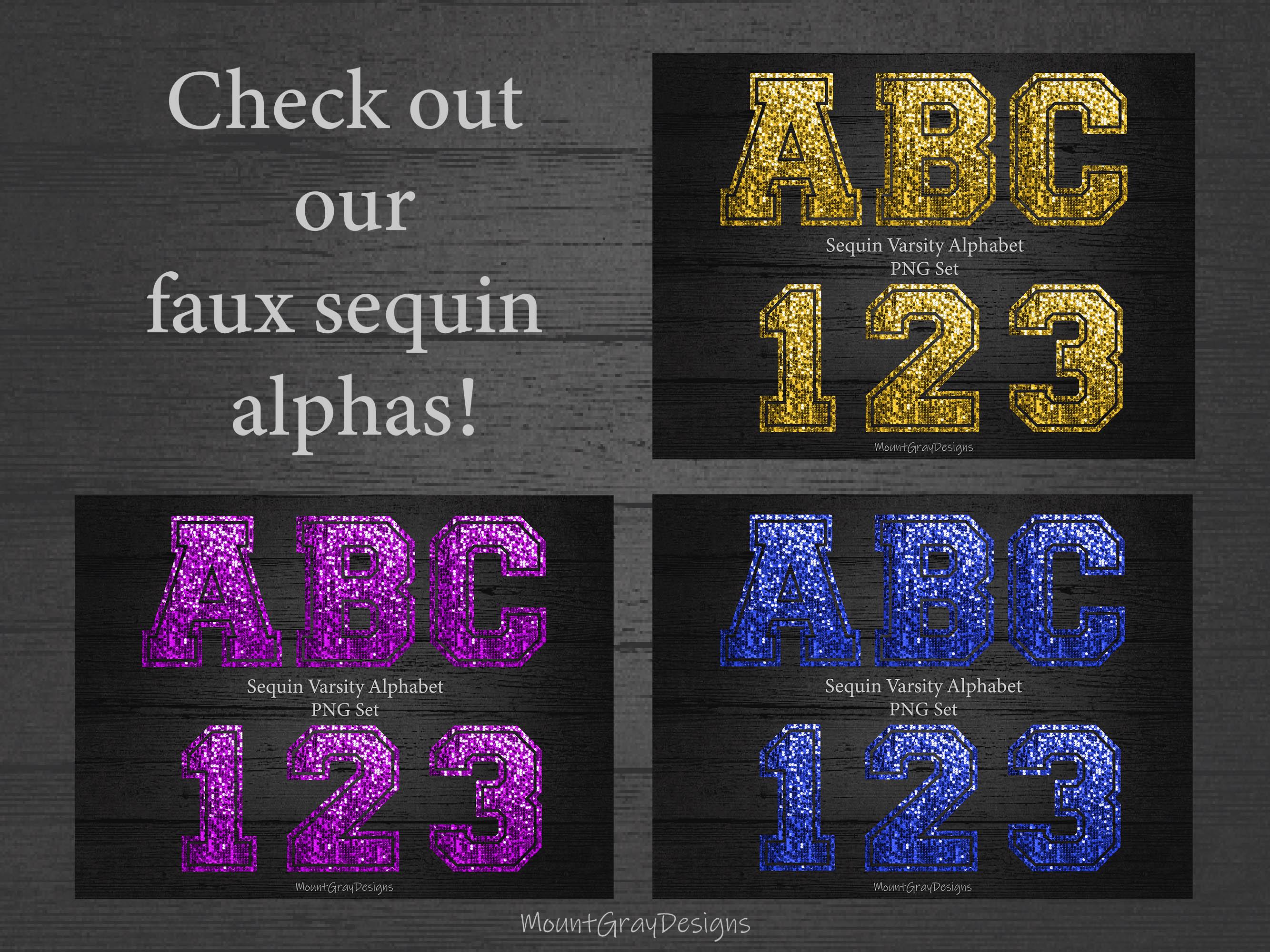 Pink Glitter Letters PNG, Faux Glitter Alphabet, College Varsity ...