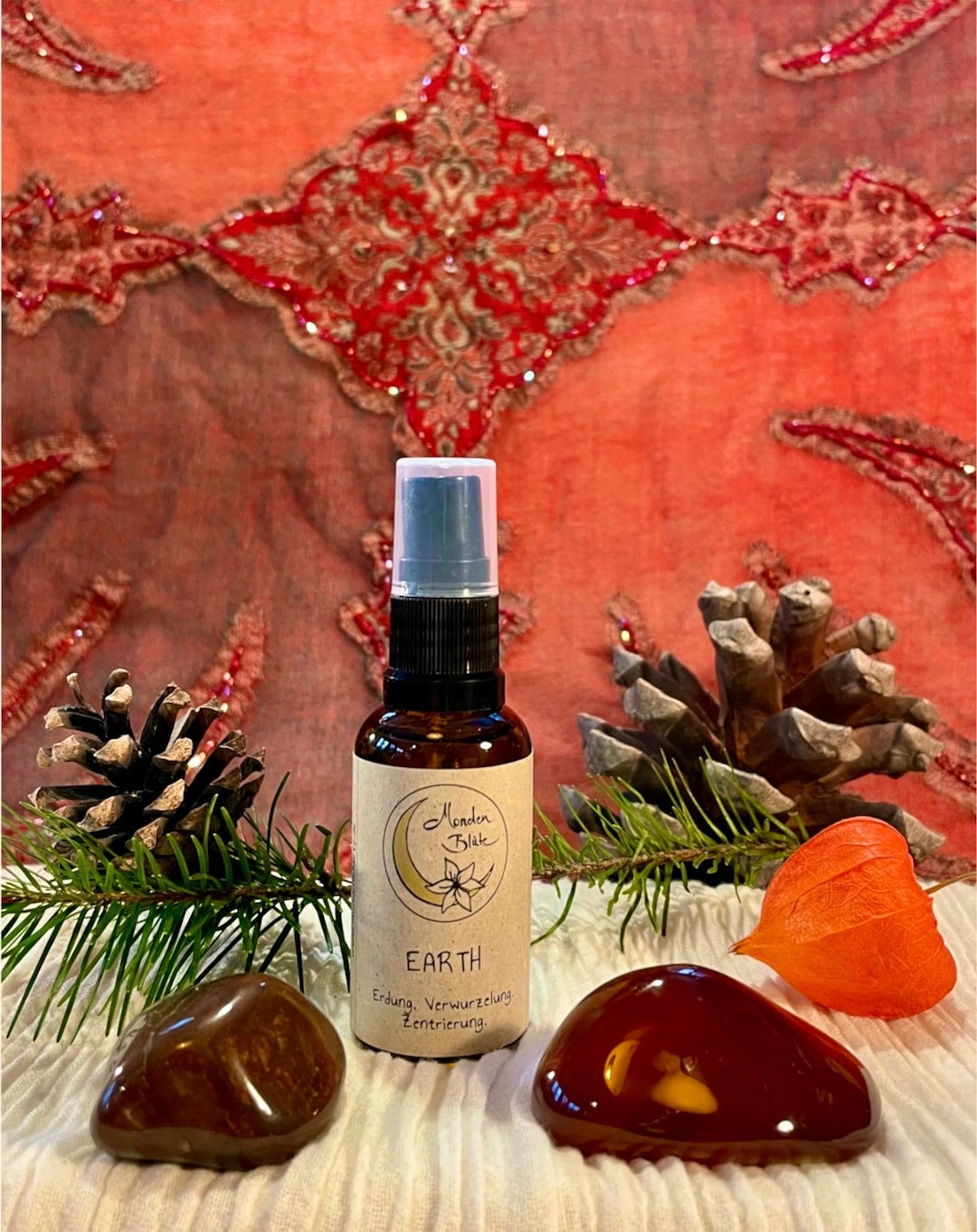 Aura Spray "earth" - Grounding - Rooting | Natural Room Spray - Etsy