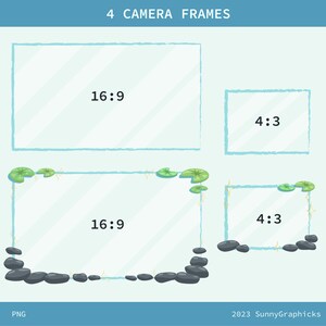 Animated Cozy Twitch Overlay Duck Themed Cotagecore Stream Package ...