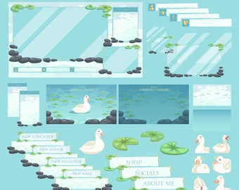Chibi Duck Emote Bird Emote White Duck Emote Quack Emote - Etsy