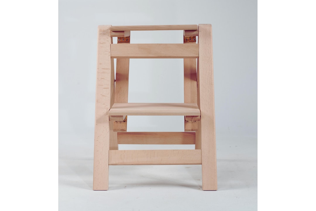 Two Steps Stool, Library Stool, Bathroom Decor, Livingroom Stool ...