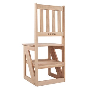 Step Ladder Chair, Handmade Ladder, Step Stool, Functional Ladder ...