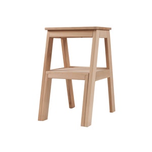 Step Wooden Stool, Library Stool, Stool With Drawers, Step Ladder for ...