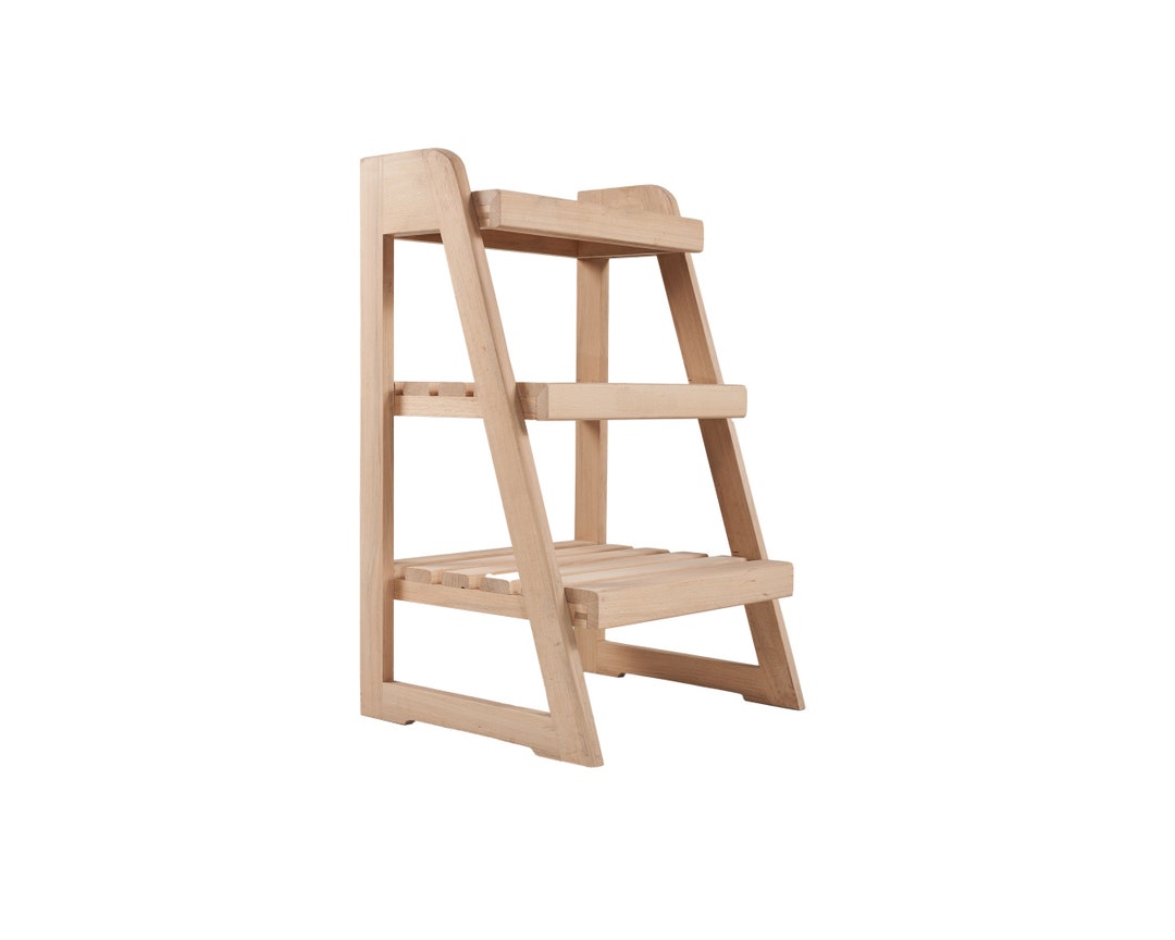 Stool, Industrial Ladder, Livingroom Decor, Rustic Stool, Kitchen ...