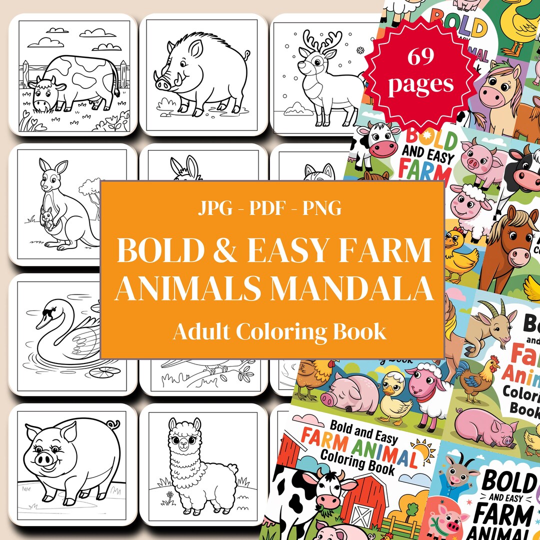 69 Animals Coloring Pages, Printable Animals Coloring Pages, Jungle ...