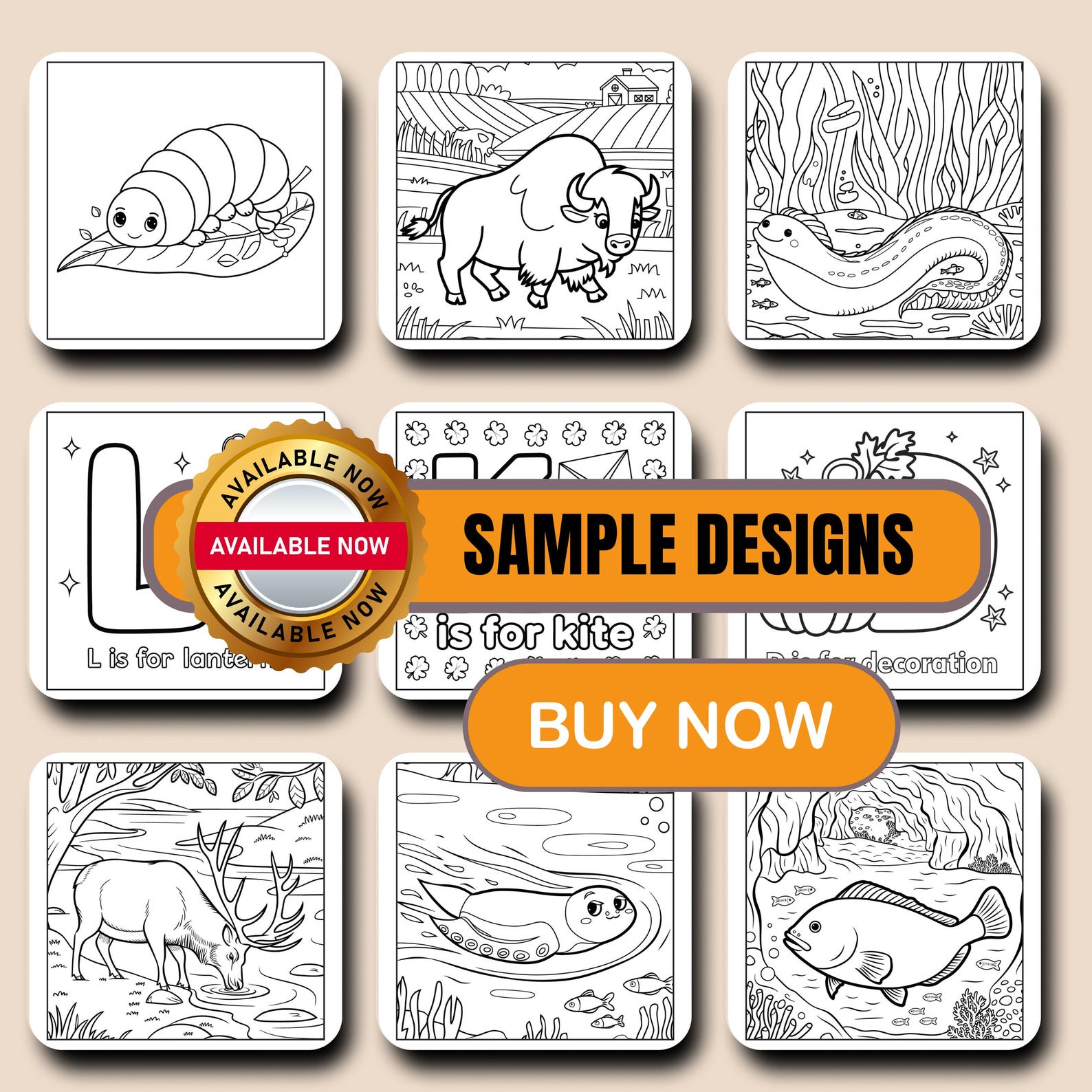 69 Animals Coloring Pages, Printable Animals Coloring Pages, Jungle ...