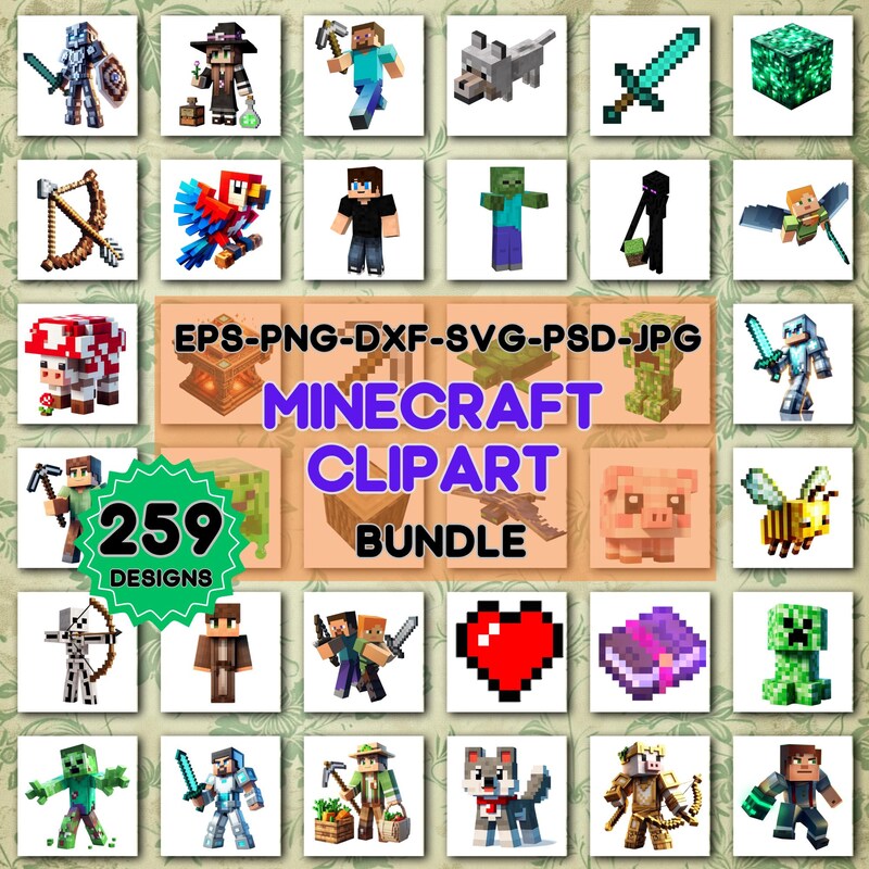 Mincraft Posters - Etsy