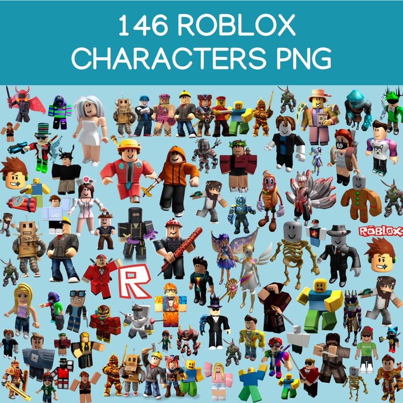 Roblox afbeeldingen - Etsy Nederland