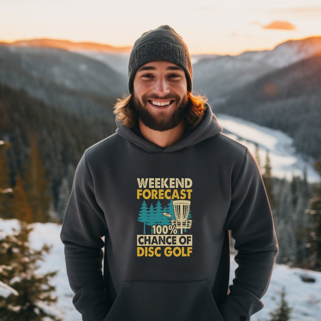 Unisex Disc Golf Shirt Disc Golf Hoodie Golf Gifts for Men Custom Golf ...