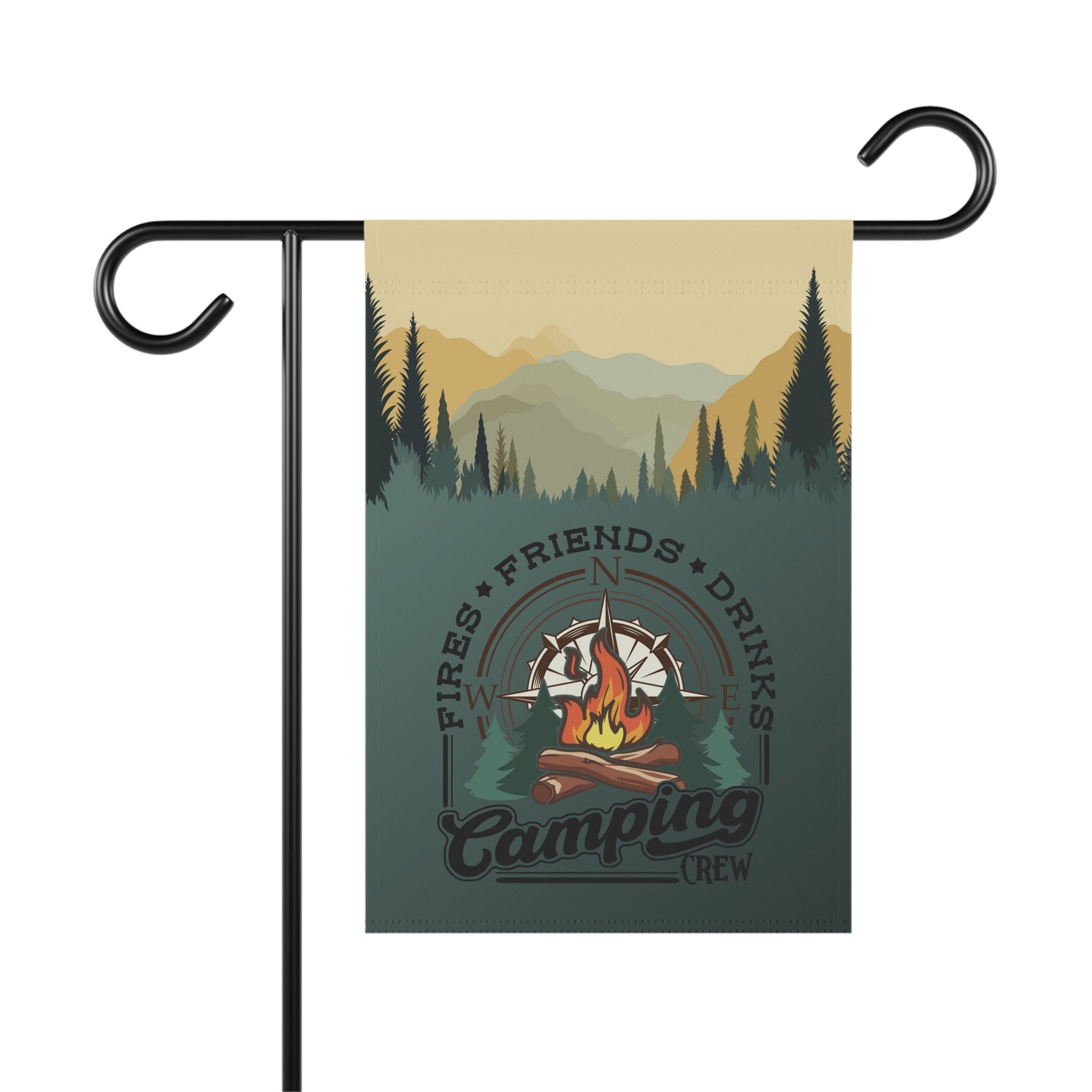 Camping Flag for Campsite, Custom Camper Sign, Camping Item Flag, Gifts ...