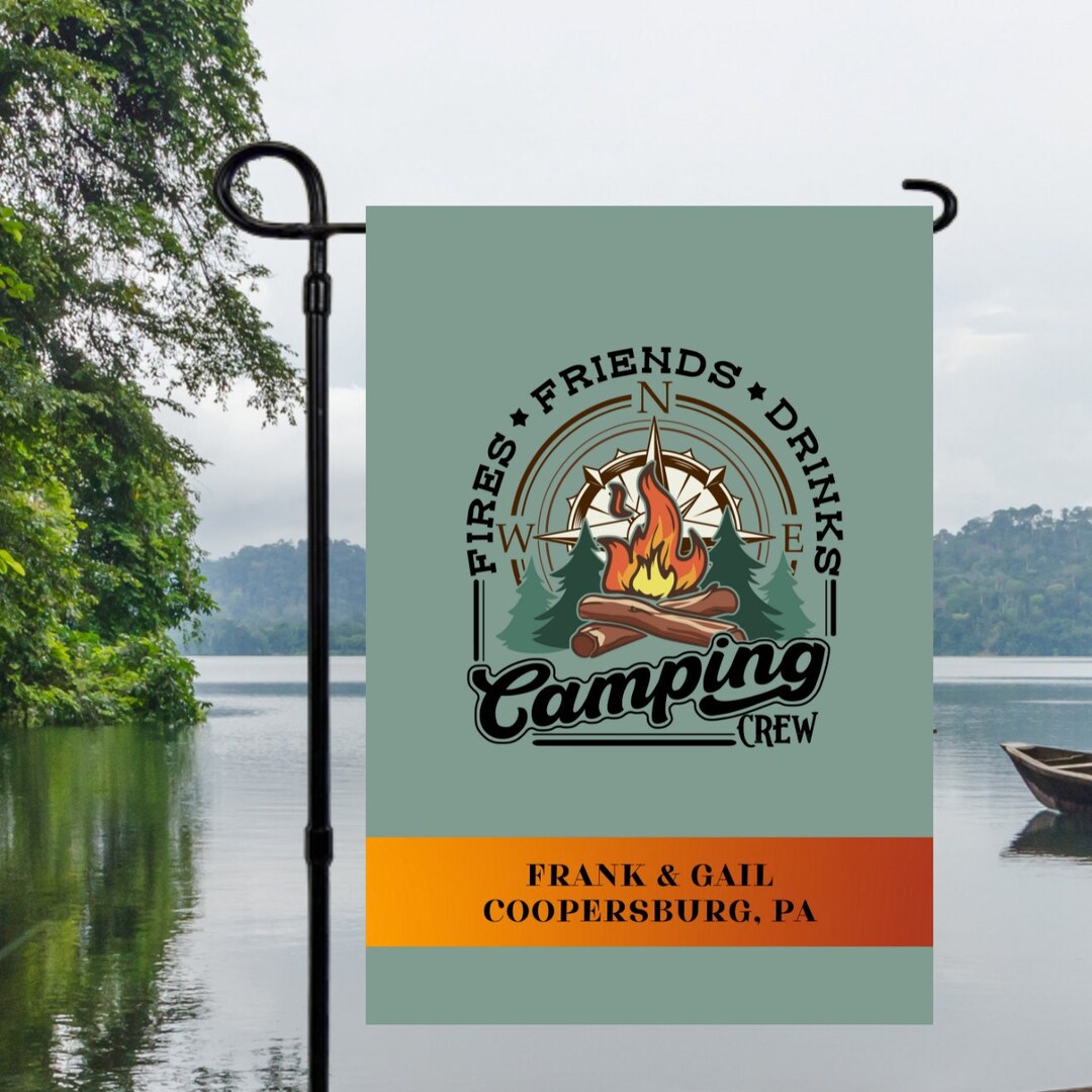 Personalized Camping Signs for Outdoor Adventures , Custom Camping ...