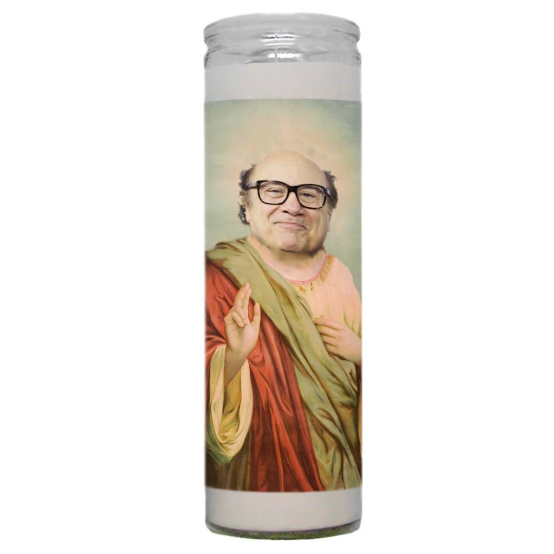 Saint Danny Devito Prayer Candle - Etsy