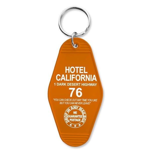 Hotel Keychain - Etsy