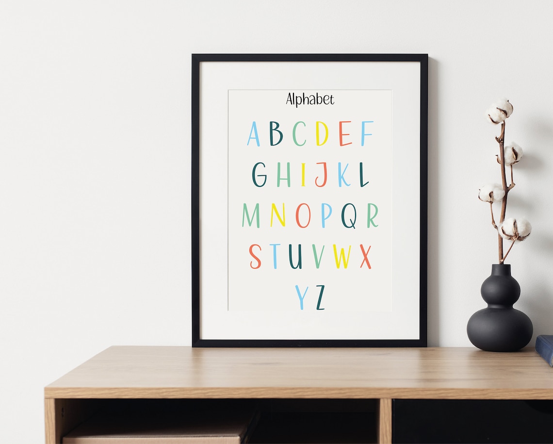 German ABC, Printable Files, Direct Download, Montessori Classroom ...
