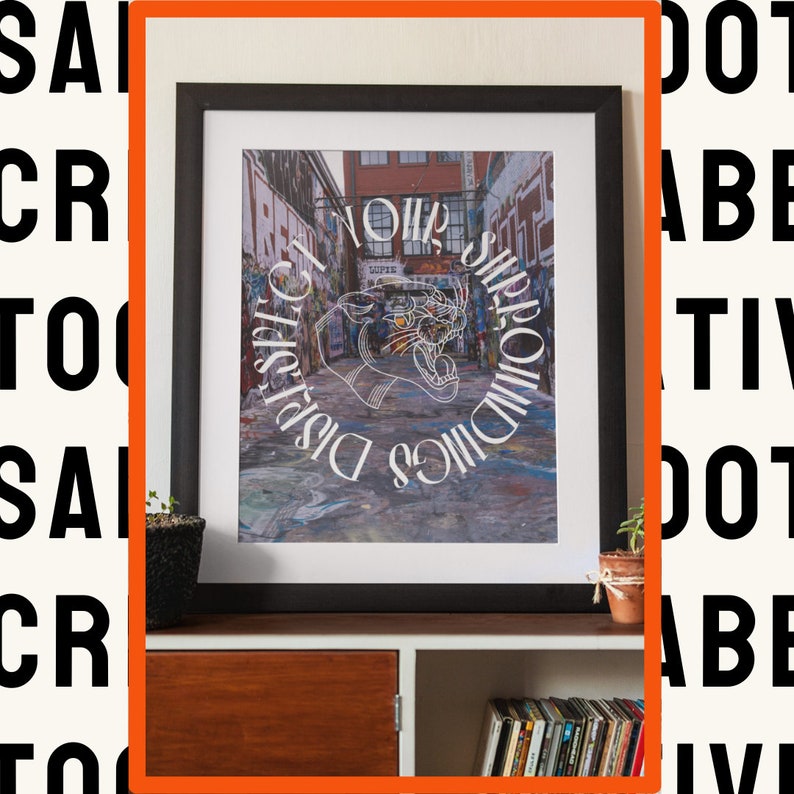 ADTR Band Poster 8x10 Disrespect Your Surroundings Lyric Digital Wall ...