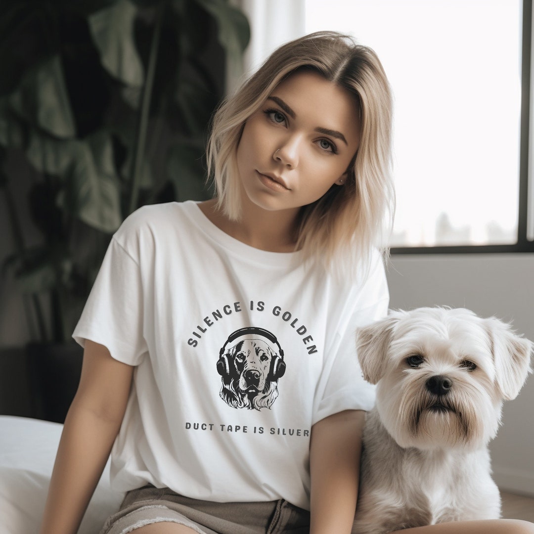 Silence is Golden T-shirt Duct Tape is Silver T-shirt Meme T-shirt Meme ...