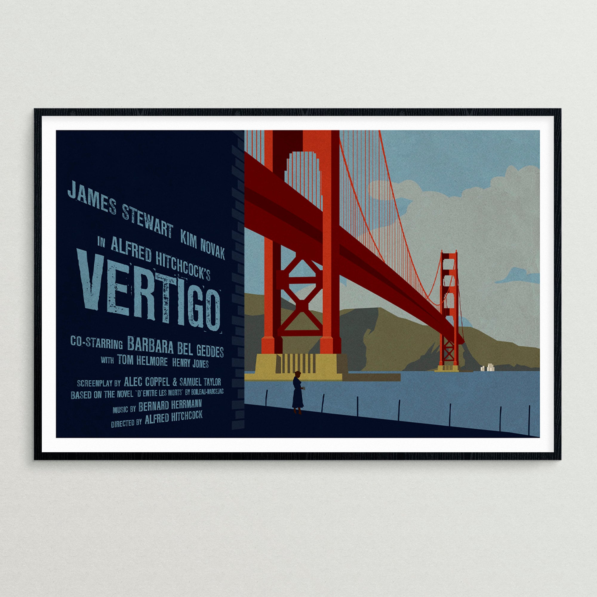 Vertigo Movie Poster Unframed Print Only - Etsy