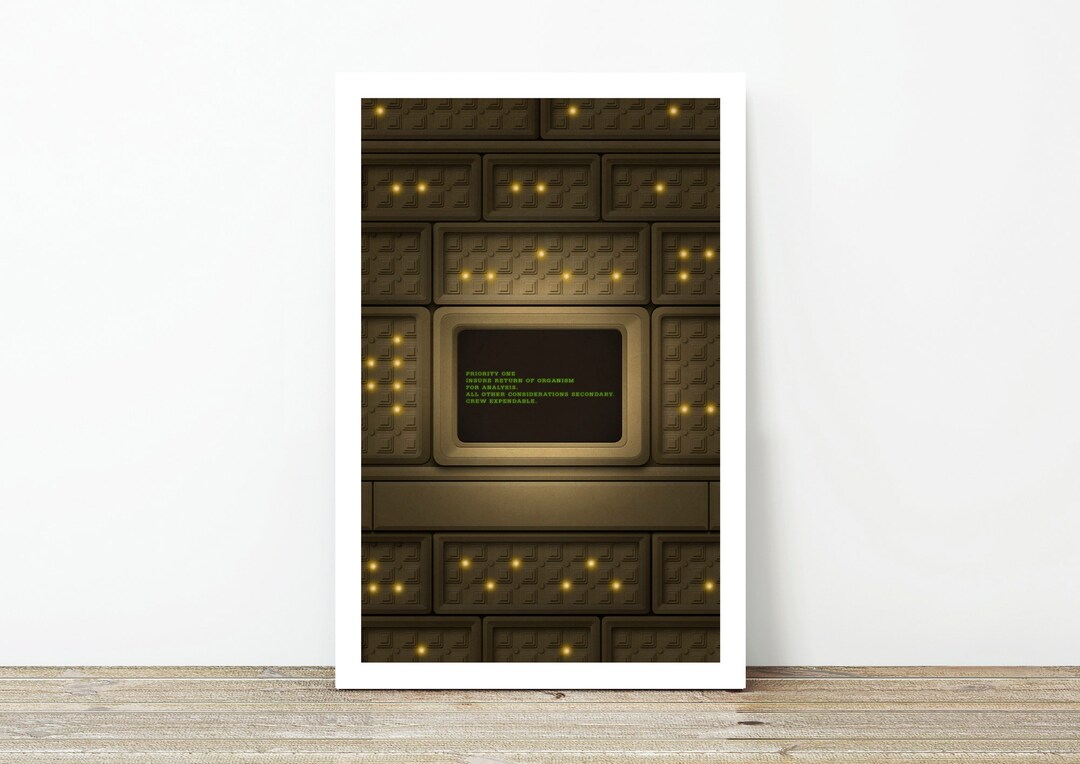 Alien Special Order 937 Movie Poster Unframed Print Only - Etsy