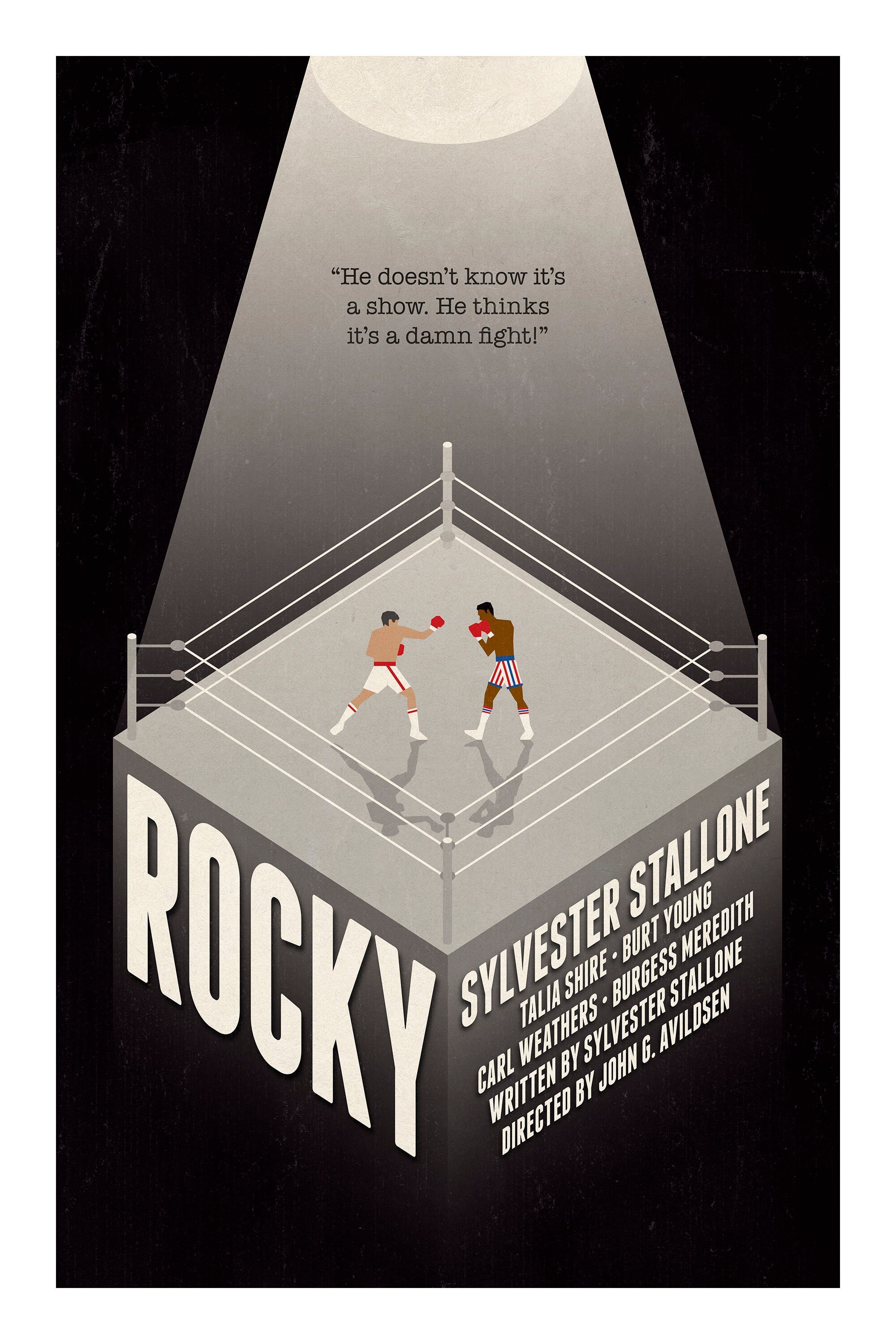 Rocky Movie Poster Unframed Print Only - Etsy