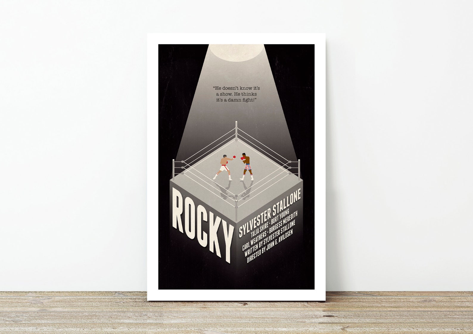 Rocky Movie Poster Unframed Print Only - Etsy