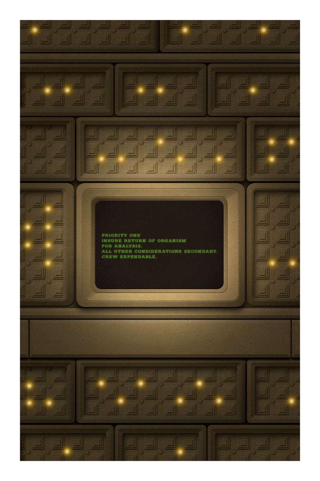 Alien Special Order 937 Movie Poster Unframed Print Only - Etsy