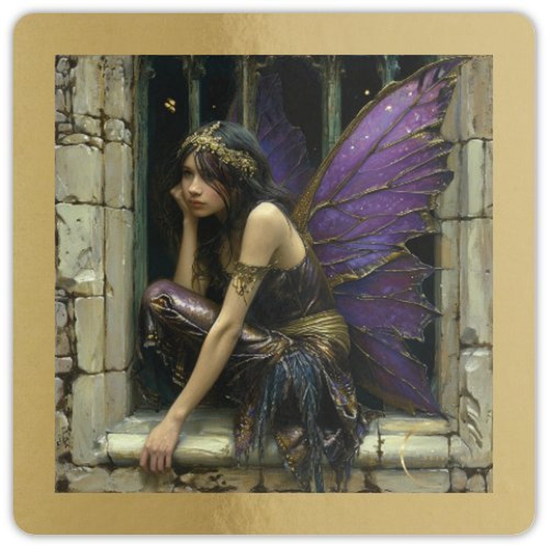 FAIRY STICKER Fairycore Sticker Fae Sticker Fantasy Sticker Fairytale ...