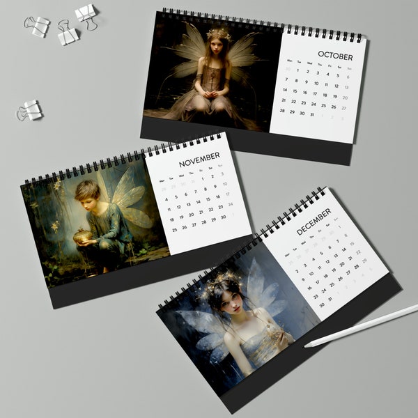 Fairy Desk Calendar - Etsy
