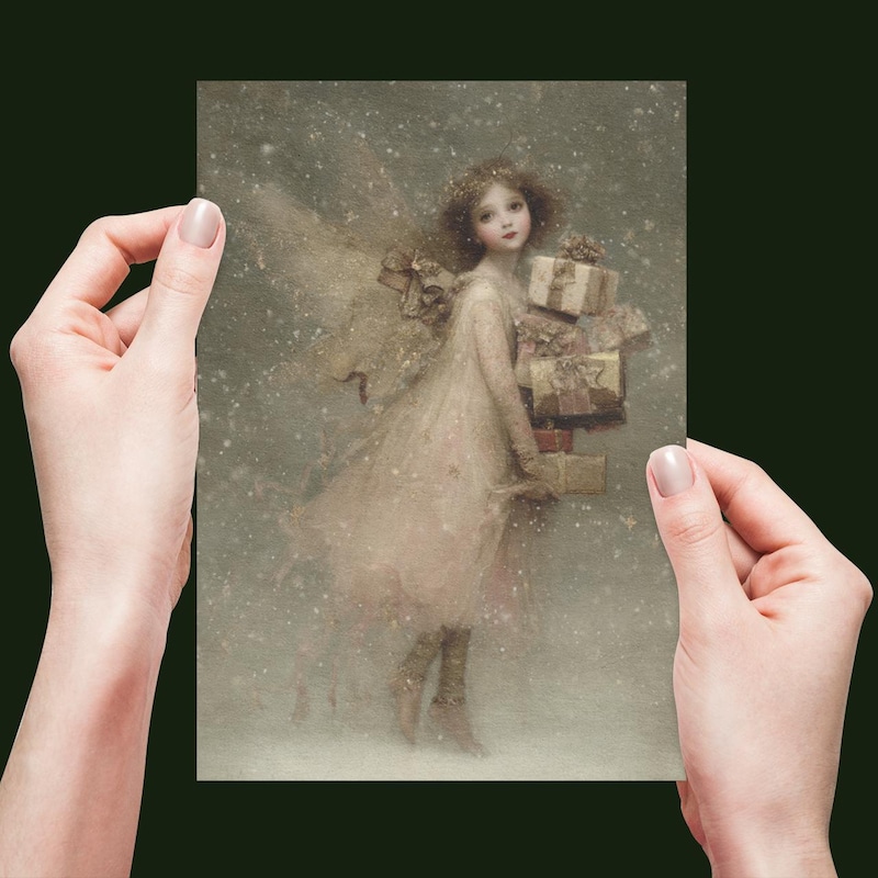 Angel Postcard - Etsy