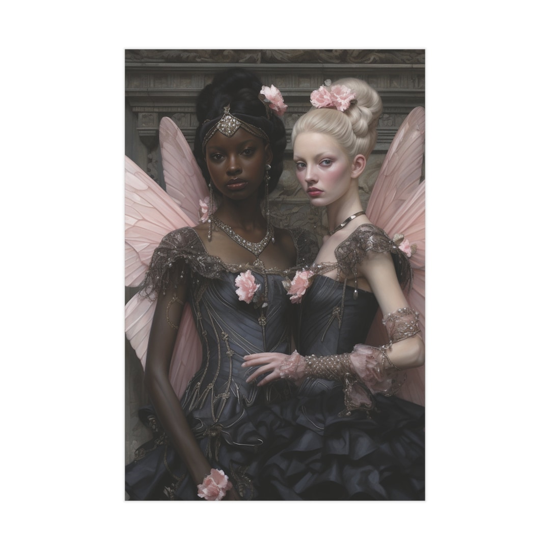 MINI POSTER -- FAIRY Princesses (8 X 12), Fairy Wall Art, Fantasy Wall ...