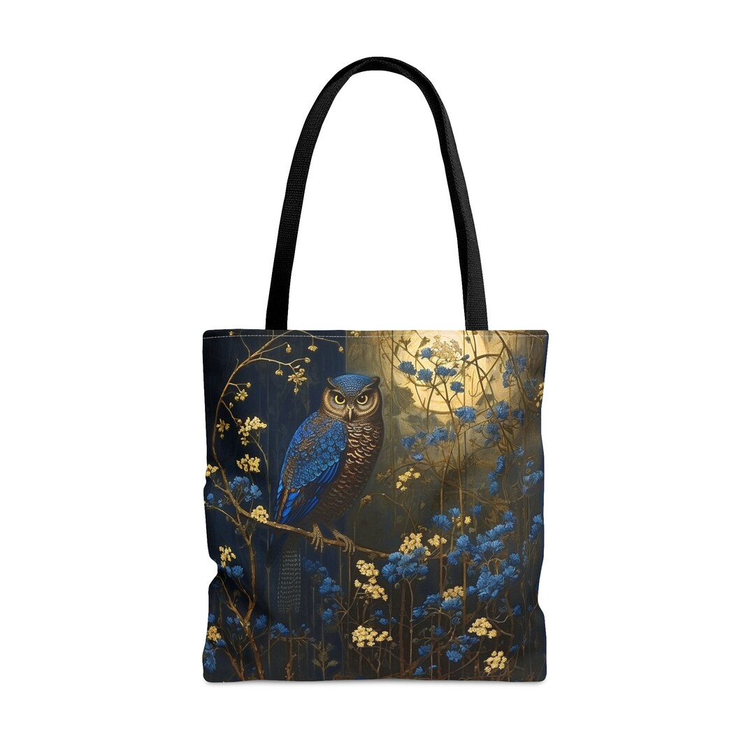 Wise Owl Tote Large 18 X 18 - Etsy