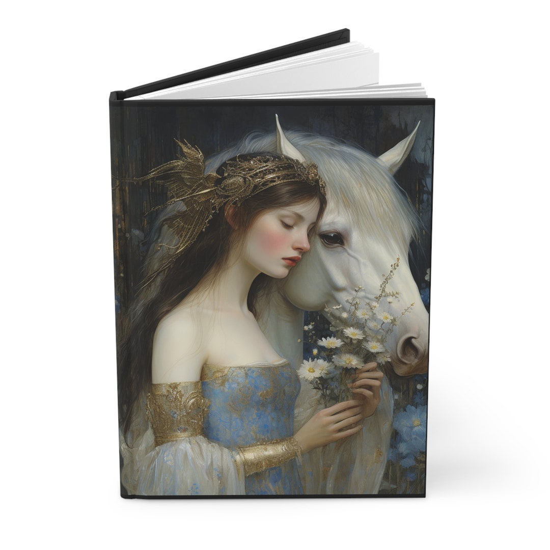 Fantasy Journal Fantasy Diary Gothic Notebook Gothic Journal Unicorn ...