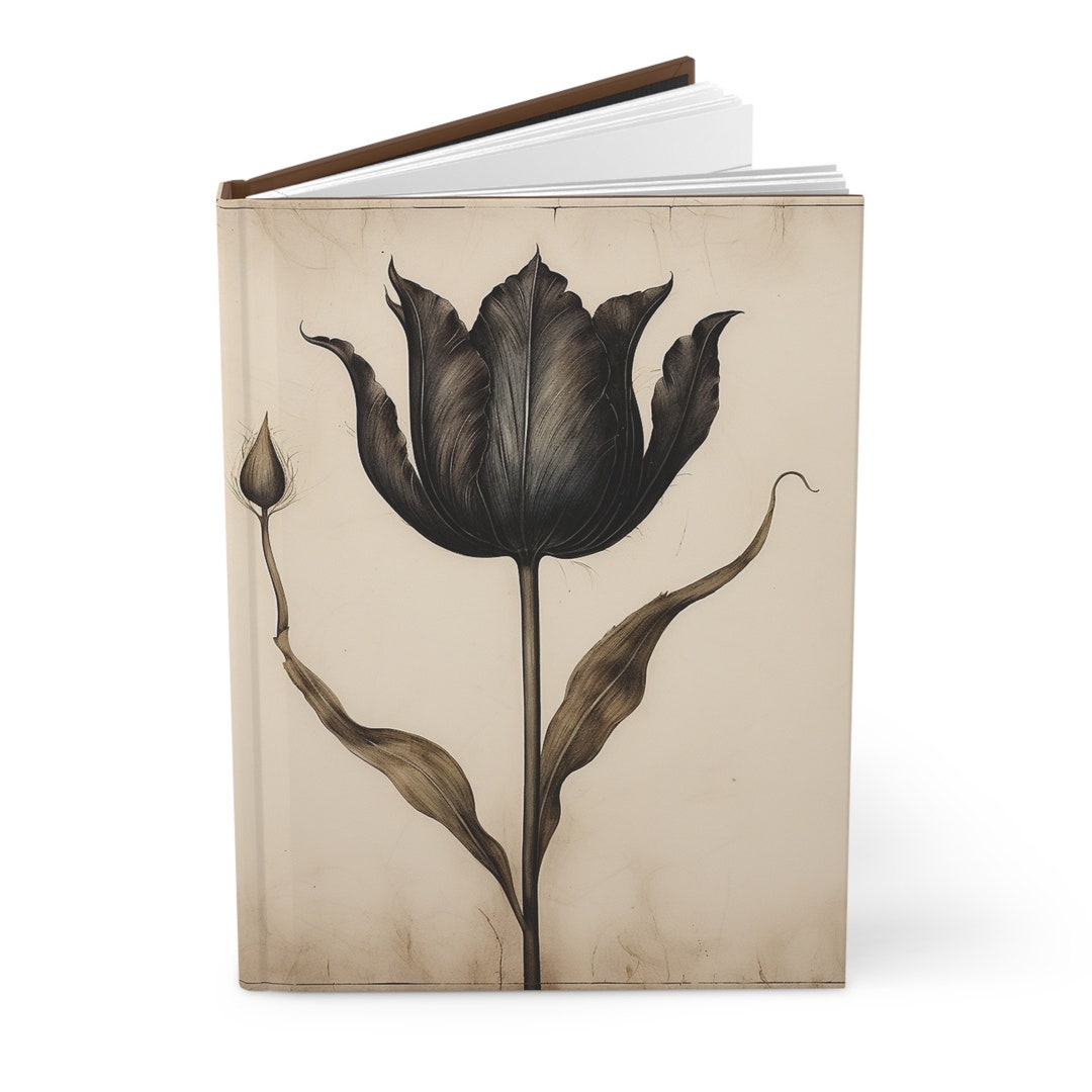 Gothic Notebook, Botanical Notebook, Goblincore Diary Lined Diary ...