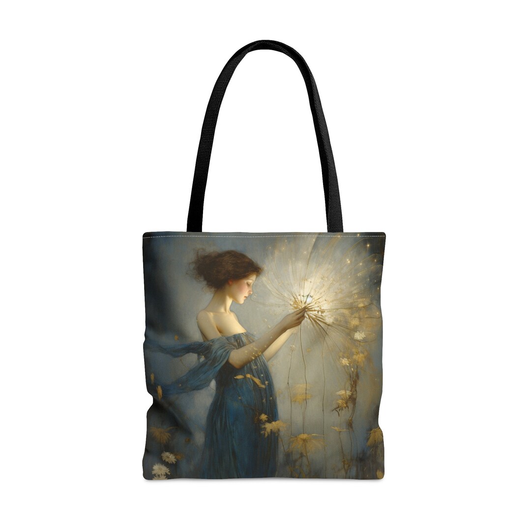 Dandelion Fae TOTE BAG 18 X 18, Dandelion Tote Bag, Fae Tote Bag ...