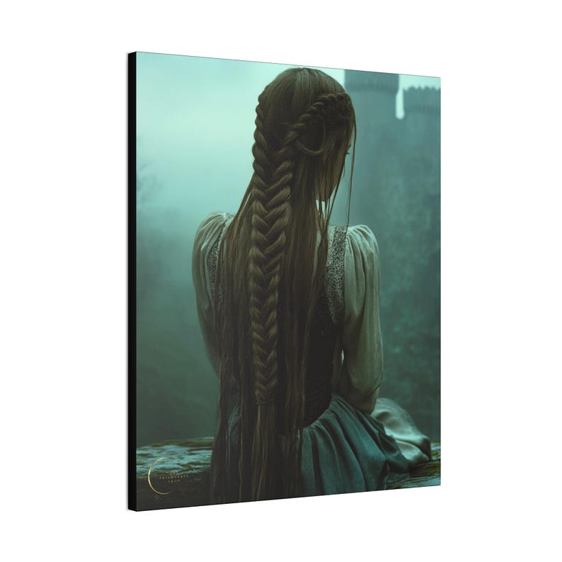 Rapunzel's Lament Wall Art, Medieval Art, Medieval Print, Gothic Print ...