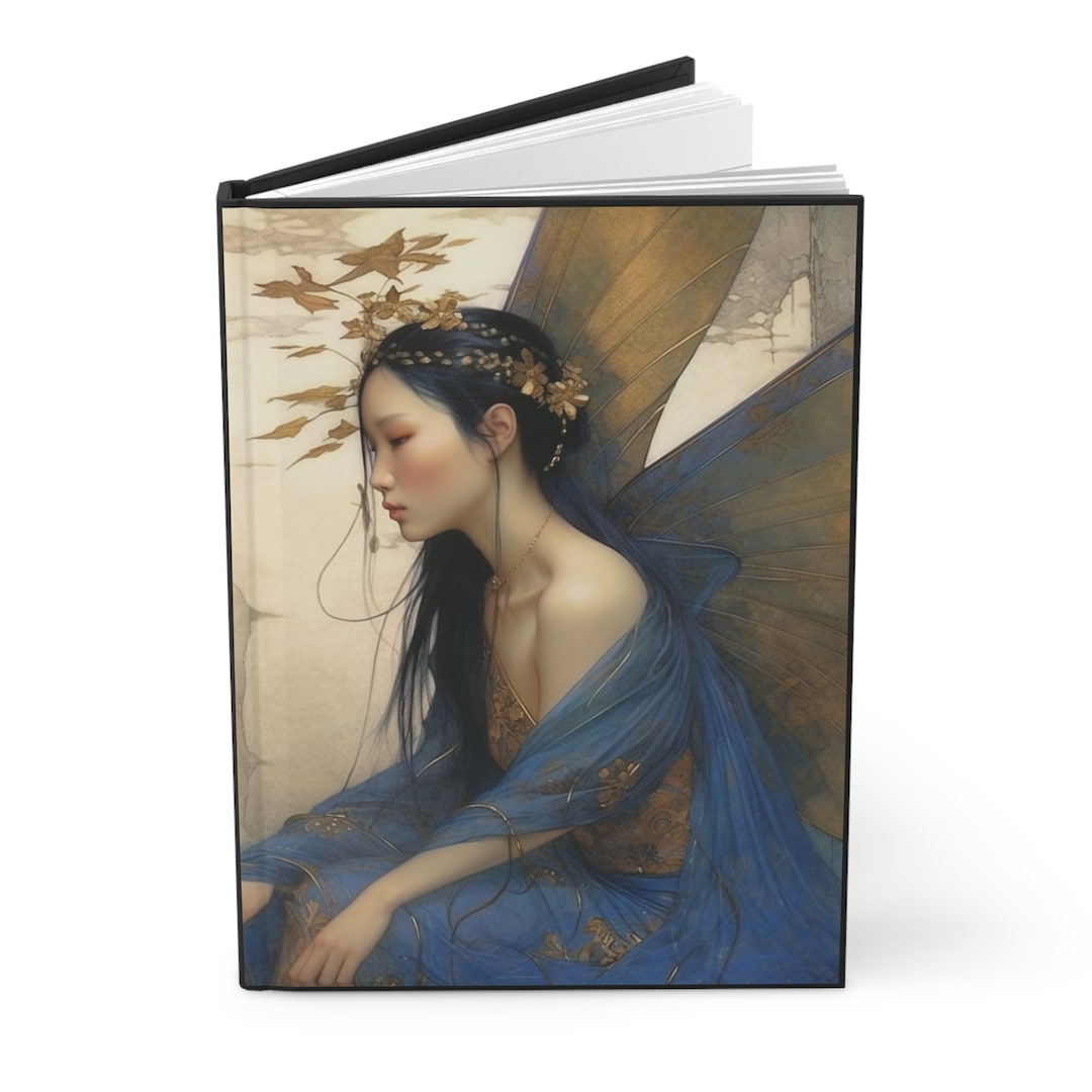 Beautiful Fairy Journal, Fairycore Journal, Cottagecore Journal, Fairy ...