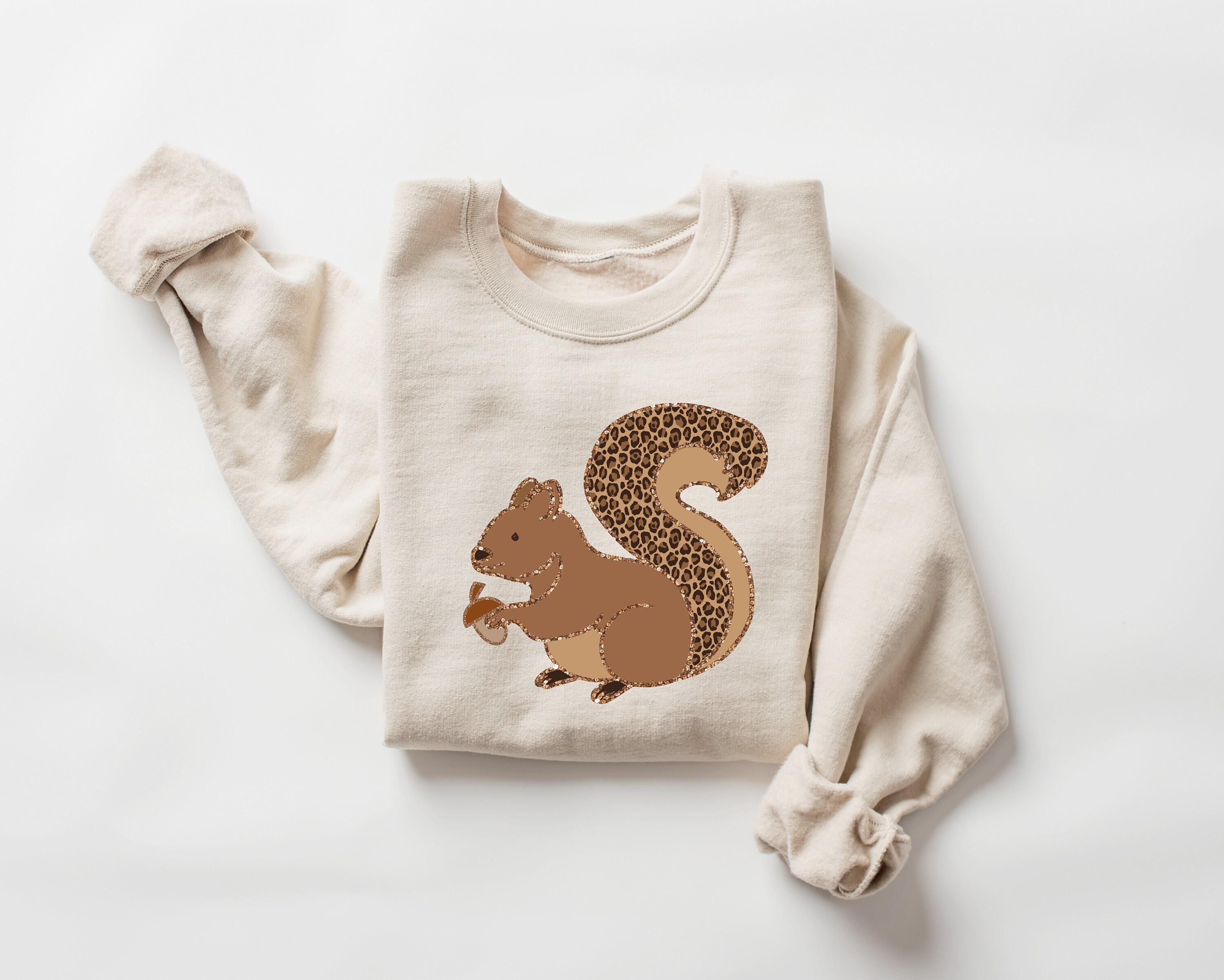 Fall Squirrel Png Fall Silver Glitter Squirrel Sublimation - Etsy