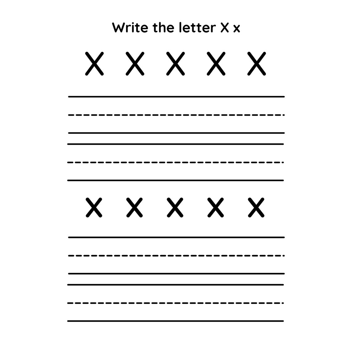 Printable Alphabet Tracing Workbook for Kindergarten and Preschool ...