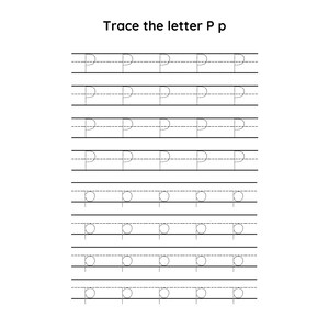 Printable Alphabet Tracing Workbook for Kindergarten and Preschool ...