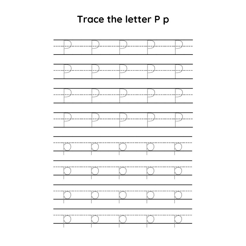 Printable Alphabet Tracing Workbook for Kindergarten and Preschool ...