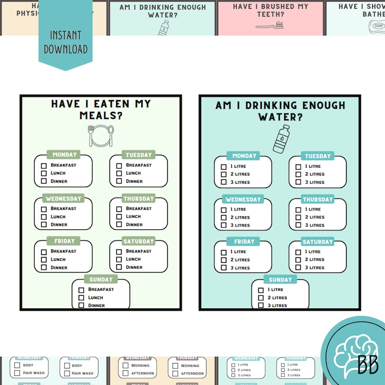 Dementia Daily Routine Cards: Memory Care Prompts (PDF Download) - Etsy