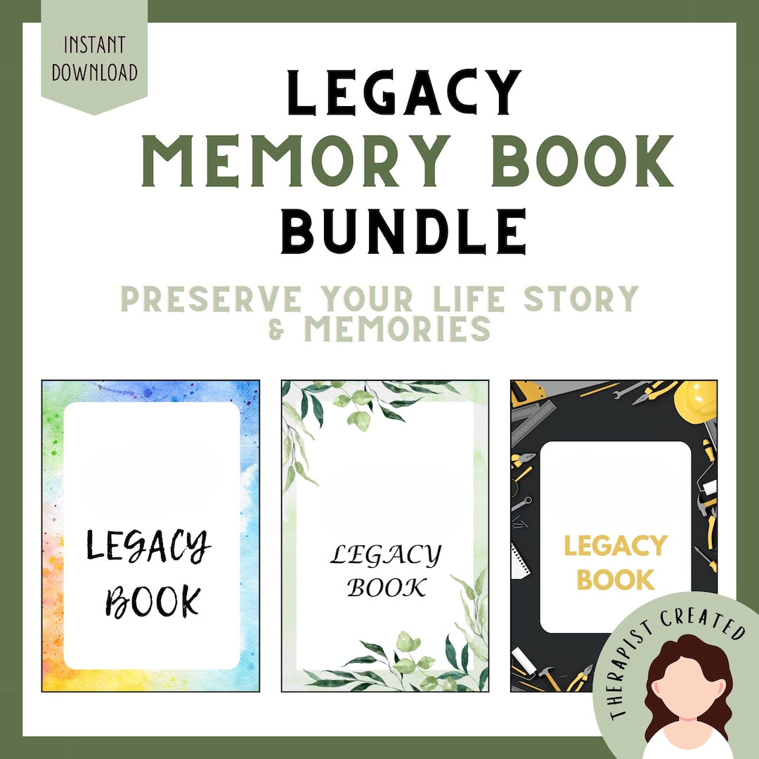 Dementia Life Story Book | Legacy Reminiscence Memory Journal for ...