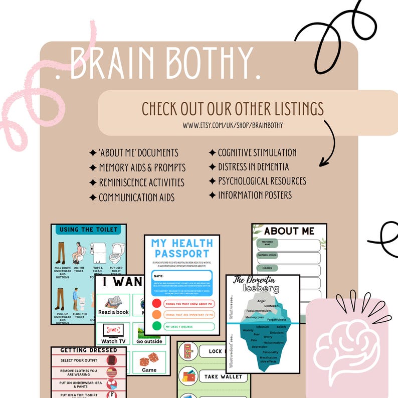 Dementia Weekly Routine Planner | Daily Schedule & Reminder Board ...