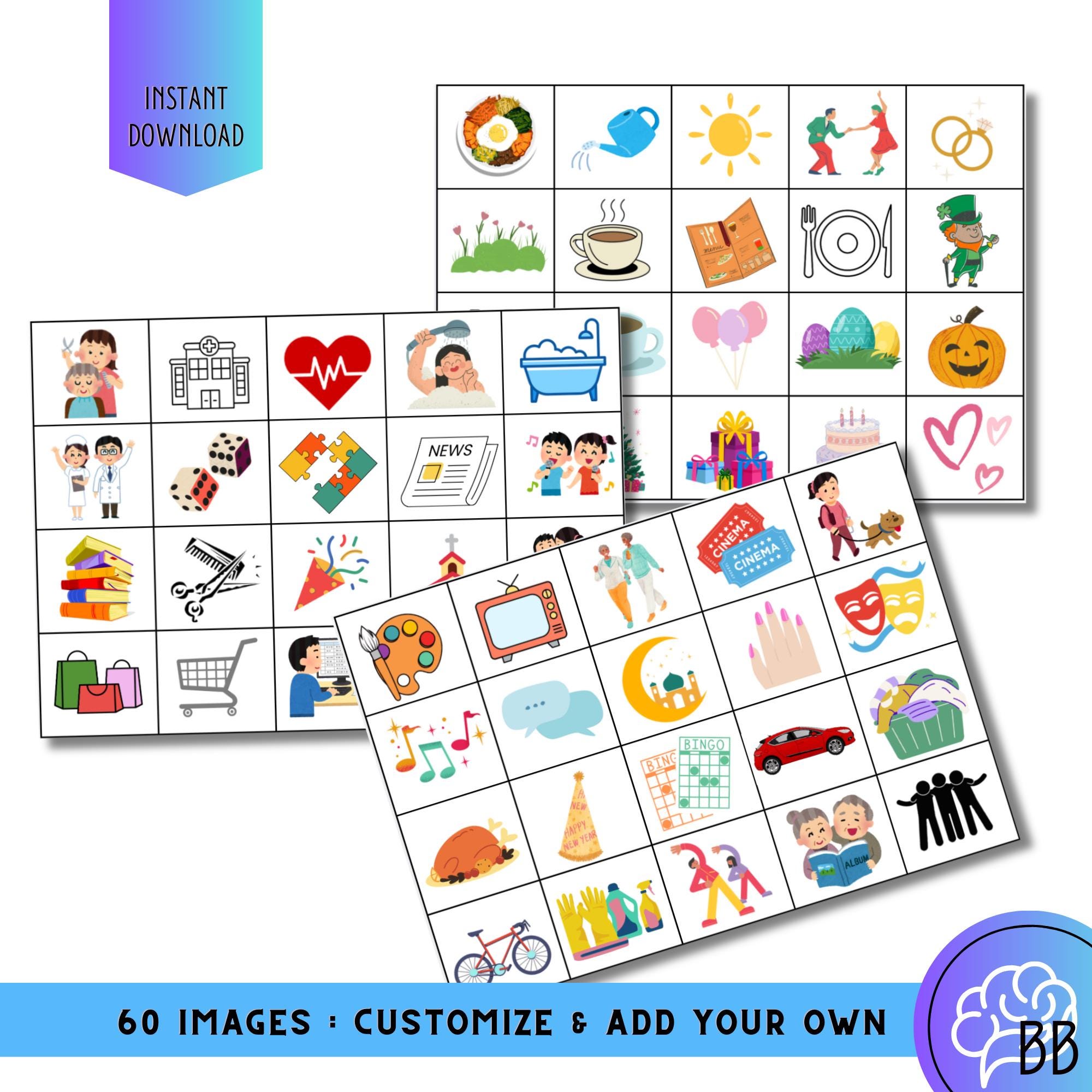 Editable Daily Weekly Routine Planner, Dementia, Autism Learning ...