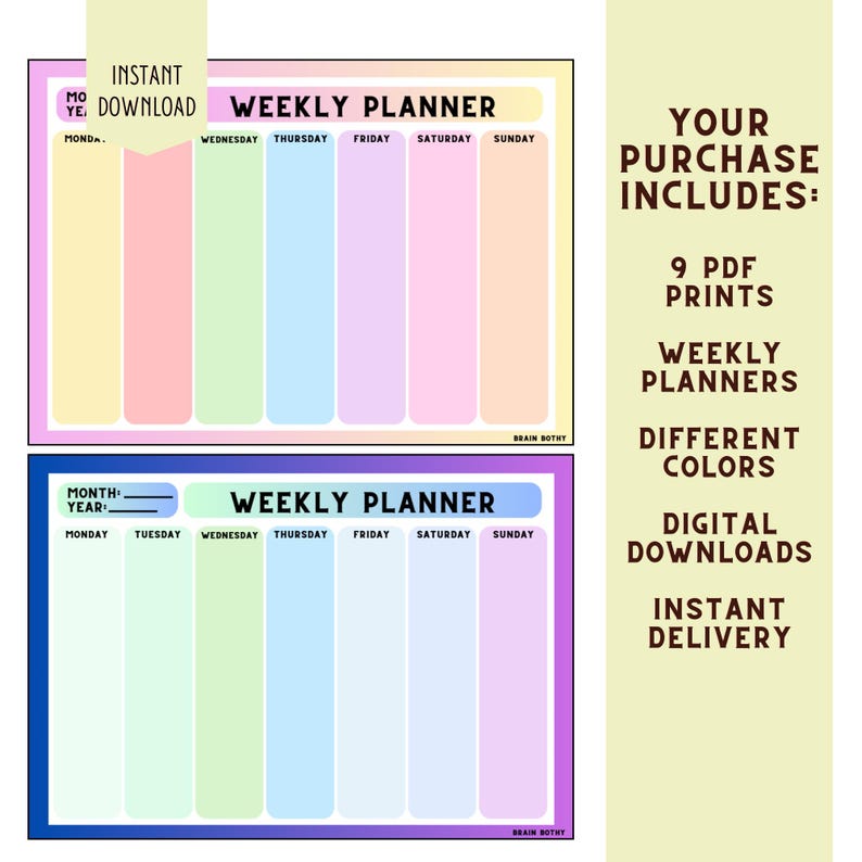 Dementia Care Weekly Planner: Printable Routine Schedule (PDF Download ...