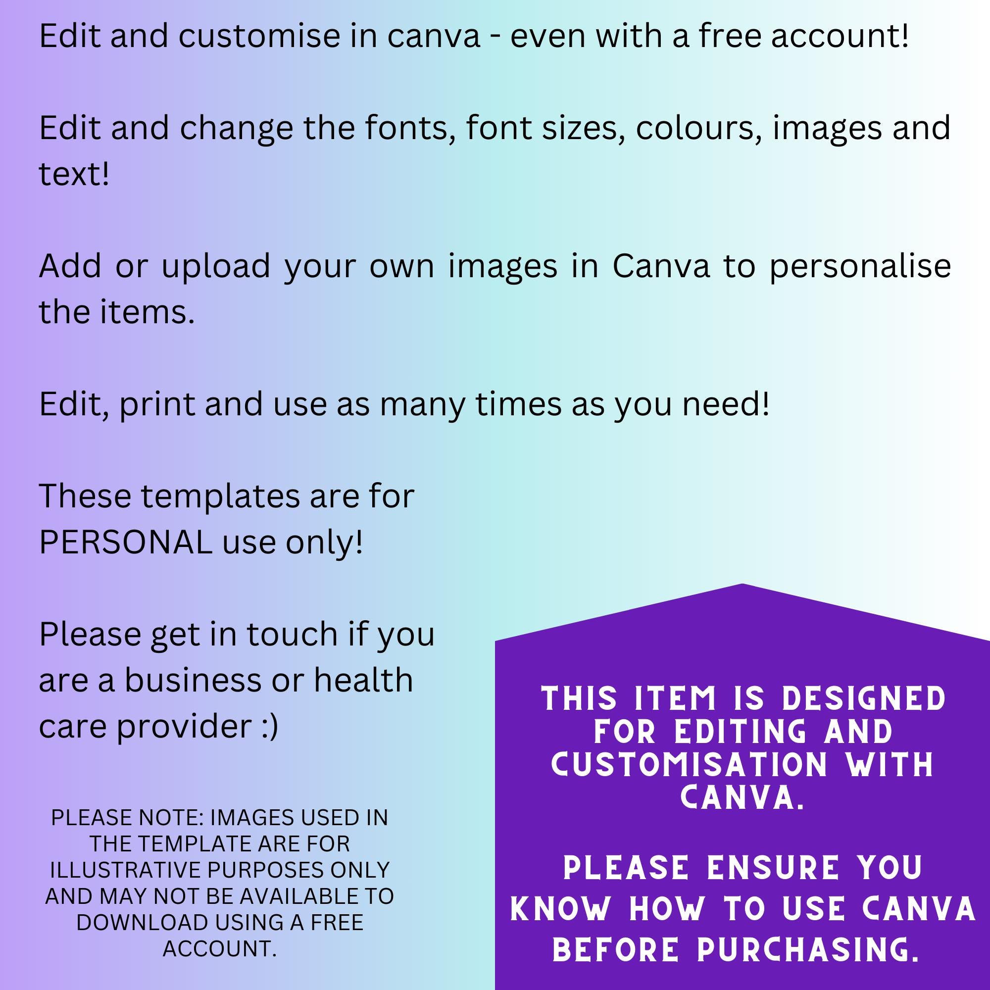Dementia Friendly Photo Album Template: Memory Keeper (canva Editable ...