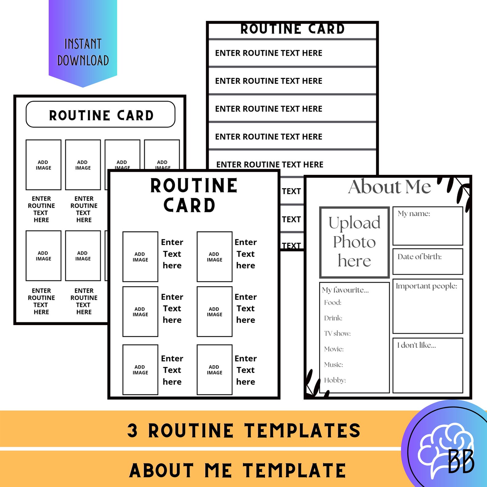 Editable Dementia Memory Loss Templates for Canva - 30 Customisable ...