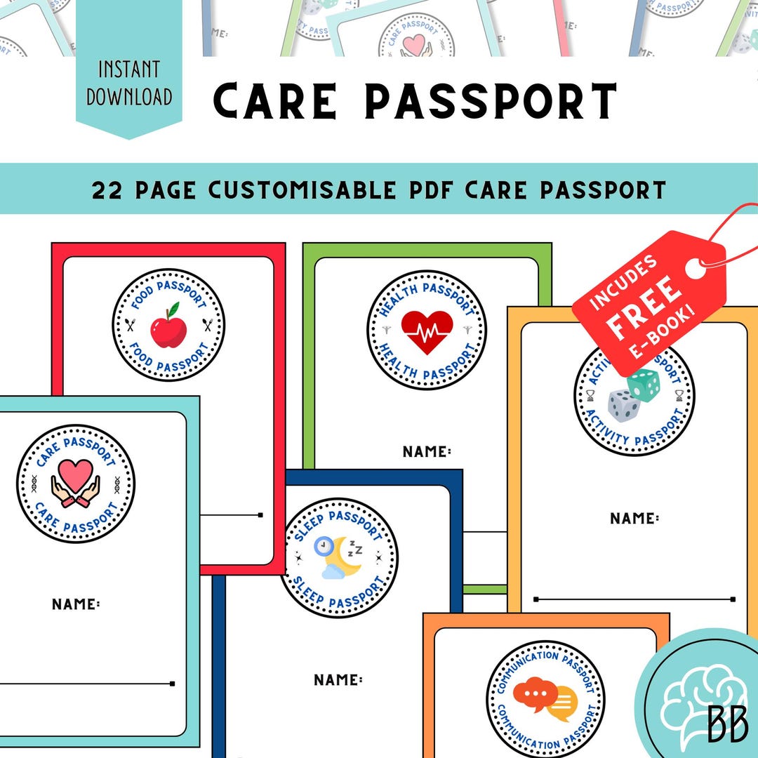 Care Passport: Health Record, Dementia & Disability Support (PDF ...