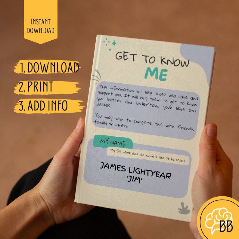 Memory Book Activity for Dementia, Alzheimer's - Life Story Prompts to ...